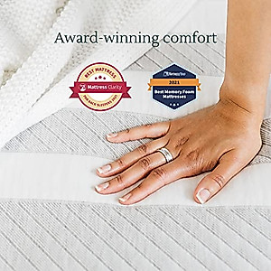 Leesa Original Foam 10" Mattress, Queen Size, Cooling Foam and Memory Foam / CertiPUR-US Certified / 100-Night Trial