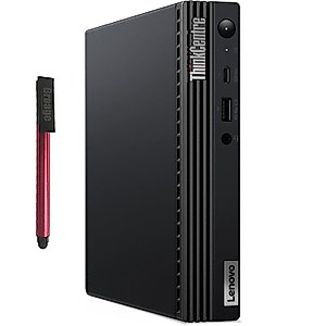 Lenovo ThinkCentre M70q Tiny 1L Business Desktop Computer, Intel Hexa-Core i5-10400T up to 3.6GHz (Beat i7-8750H), 8GB DDR4 RAM, 256GB PCIe SSD, WiFi 6, Bluetooth 5.1, Windows 10 Pro, 64GB Flash Drive