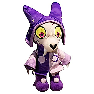 Weholmy Owl House King Plush Doll Plushie Halloween Cartoon Animal Stuffed Decoration Toys (Purple)