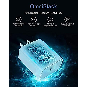 20w iPhone Charger Block, 3pack USB C Charging Blocks Fast Charge Wall Plug For iPhone 14 Pro Max 14Pro 13 13Pro 12 12Pro 11 11Pro 10 X Xr Xs 8 Plus USB-C Power Adapter Type C Cube USBC Box PD C Brick