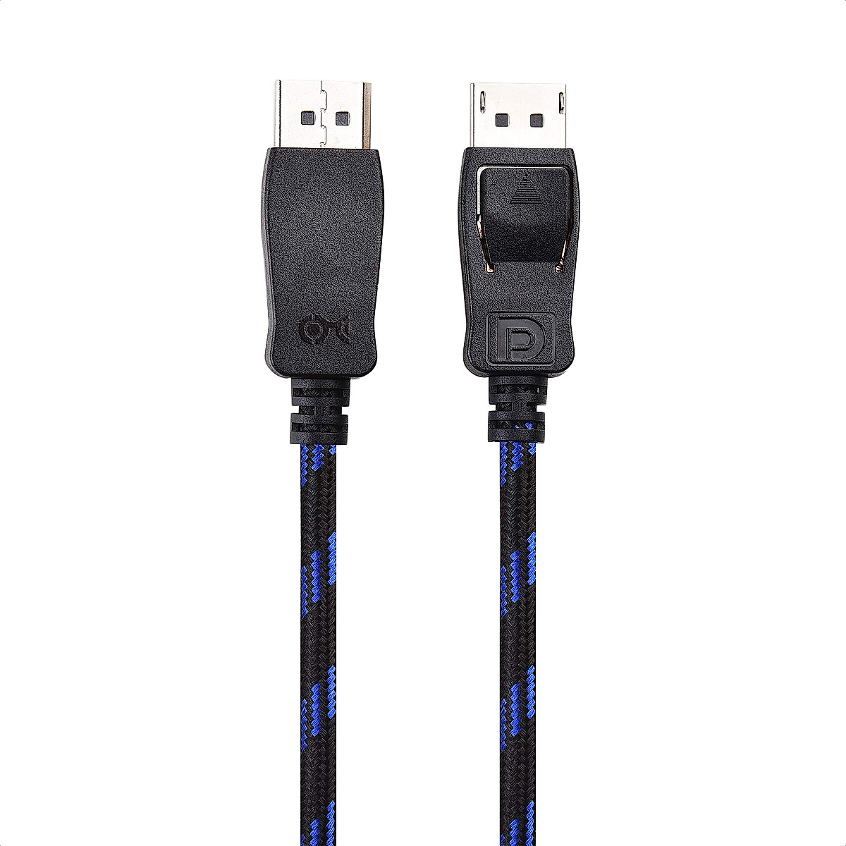 Cable Matters [VESA Certified] 6 ft 32.4Gbps Braided DisplayPort Cable 1.4, 8K 60Hz / 4K 240Hz DisplayPort 1.4 Cable with FreeSync, G-SYNC and HDR for Gaming Monitor, PC, RTX 4080/4090, RX 6800/6900