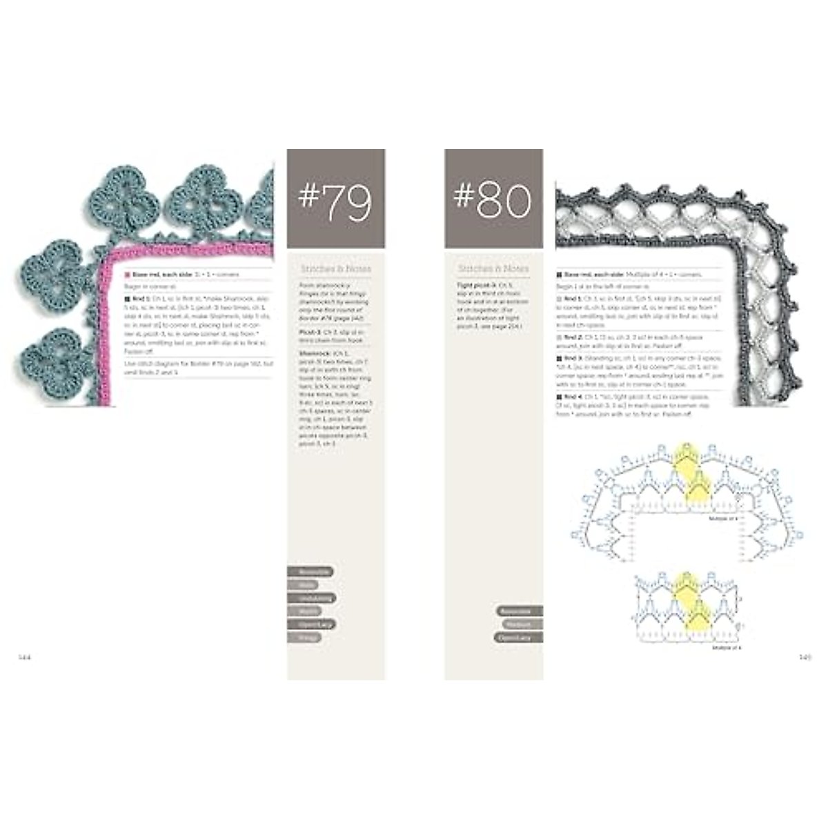 Every Which Way Crochet Borders: 139 Patterns for Customized Edgings
