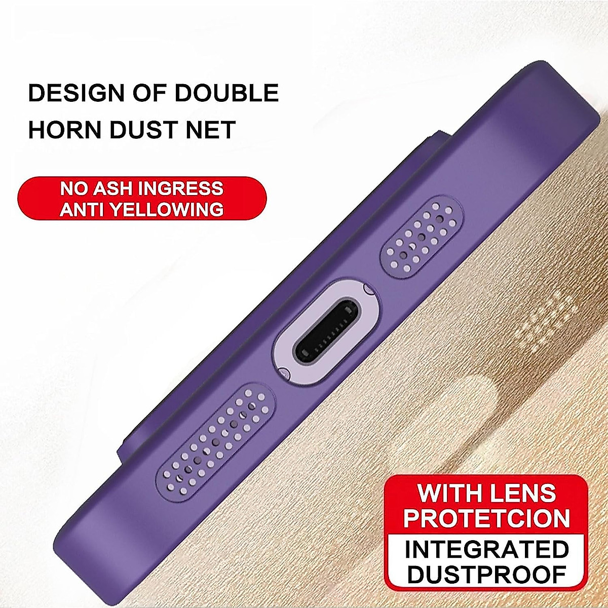 SARAYO Electroplating Heat Dissipation Phone Case for iPhone 14 13 12 Plus Pro Max,New Heat Dissipation Plating Fine Hole Protector Phone Case,Large Window Frameless Mobile Cover (12 pro max, Black)