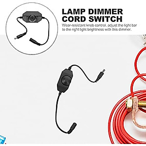 COHEALI Light Modulator Led Dimmer Electrical Light Lamp DIY Accessory Lamp Dimmer Control Light Switches Led Light Rotary Dimming Light Brightness to Rotate Plastic Desk Lamp