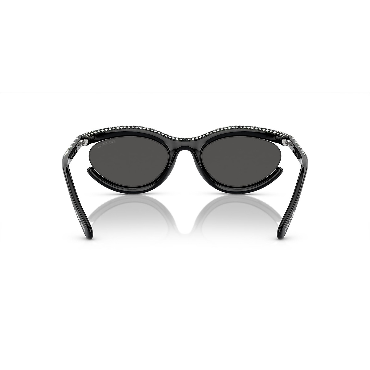 SWAROVSKI SK6006 Sunglasses, Black/Dark Grey, 54 mm