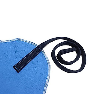 Lerodite Cleaning Cloth Swab for Inside Tube Suitable for Clarinet Piccolo Flute Sax Saxophone (Blue)