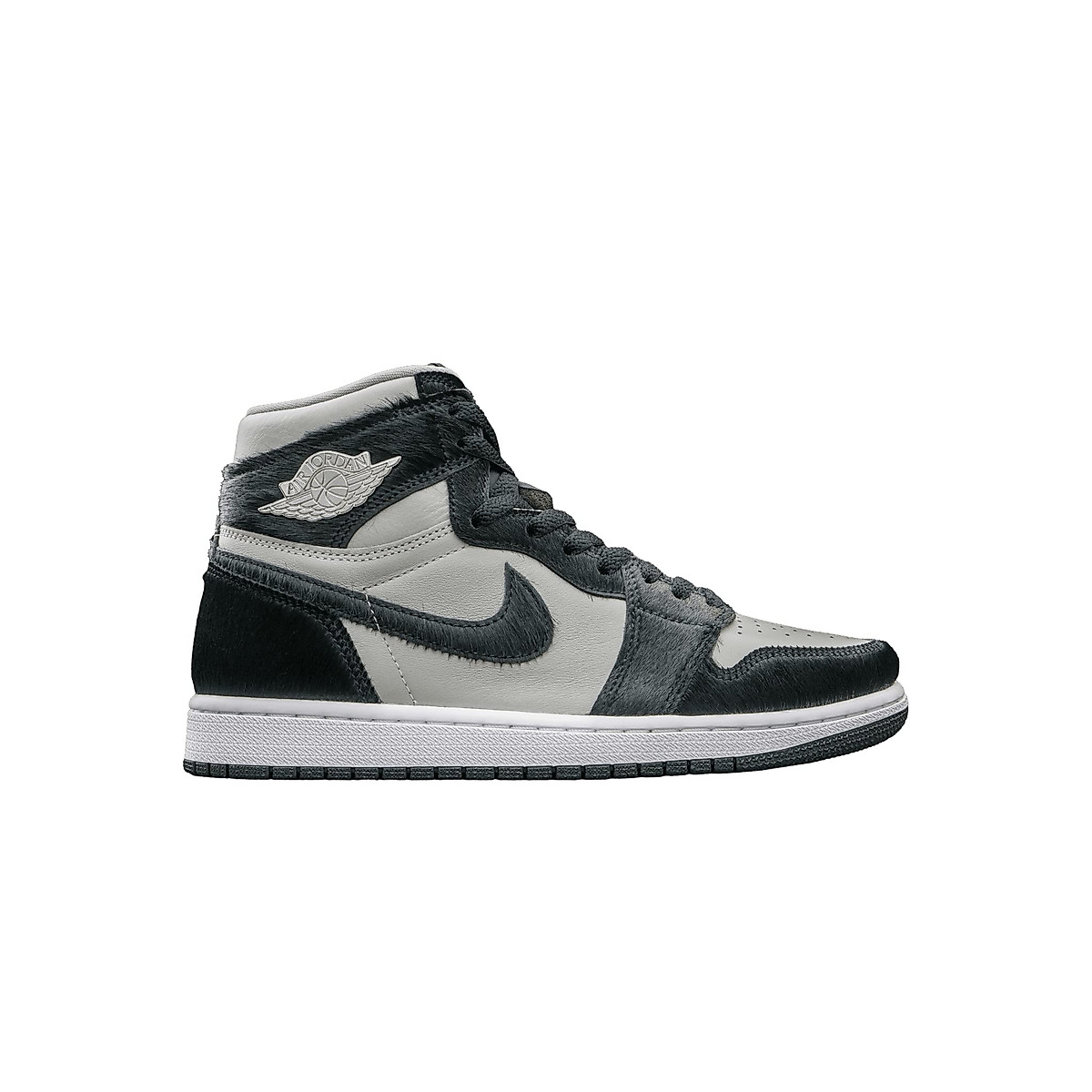 Jordan Women's Air Jordan 1 Twist 2.0 Sneaker, Medium Grey/Black-white, 11