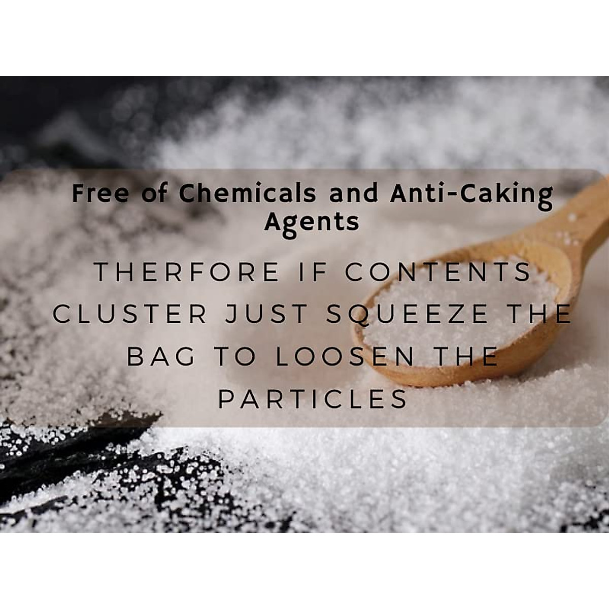 Aromasong Low Sodium Sea Salt 100% Natural Fine Grain Dead Sea Potassium Chloride with Dead Sea Salt, 39 oz (1106 g)