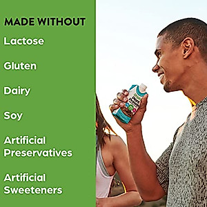 Orgain Vegan Protein Shakes, 20g of Plant Based Protein, Creamy Chocolate - Gluten Free, No Dairy, Soy, or Preservatives, No Added Sugar, 11 Fl Oz, 12 Count (Packaging May Vary)