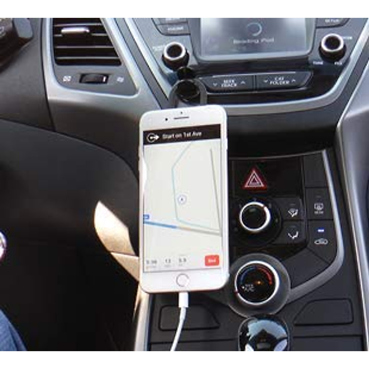 Cliphanger PIVIT PRO Black with Silver Aluminum Ring