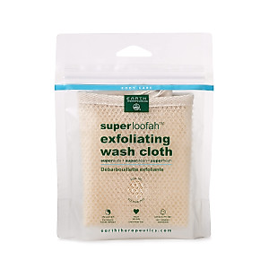 Earth Therapeutics Loofah, Super, Exfoliating, Wash Cloth
