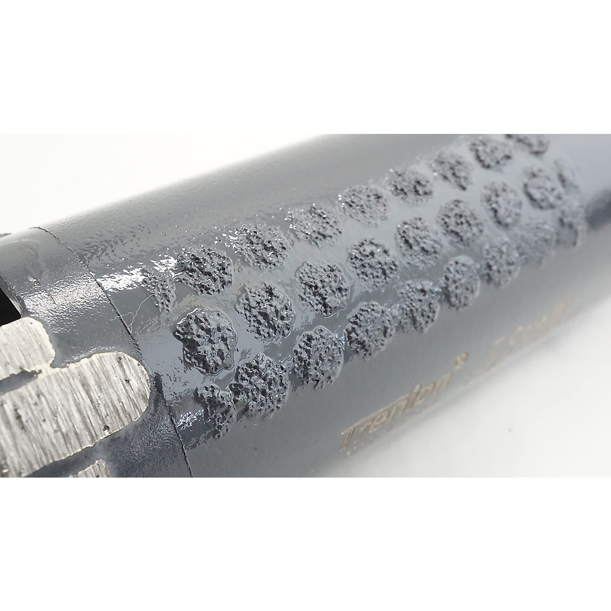 Trenion, T Core Drill Bits 1-3/8 Inch Advanced Technology on Diamond T Shape Segments for Hard Stone Concrete Marble Granite Brick for Dry Wet Drill Hole Saws 5/8"-11 Thread