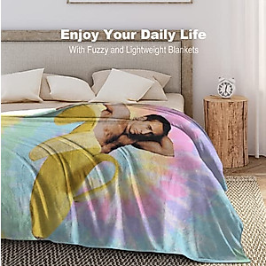 Banana Ultra-Soft Micro Fleece Blanket Flannel Blankets Room Decoration for All Seasons 60"X50"