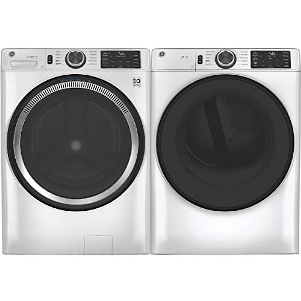 GE® 4.8 cu. ft. Capacity Smart Front Load ENERGY STAR® Washer with UltraFresh Vent System with OdorBlock™ and Sanitize w/Oxi