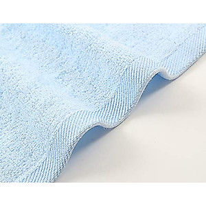 Luxury Bamboo Kids Baby Bath Towel Set 8 Pack for Bathroom-Hotel-Spa-Kitchen Multi-Purpose Fingertip Towels & Face Cloths 10'' x 20"