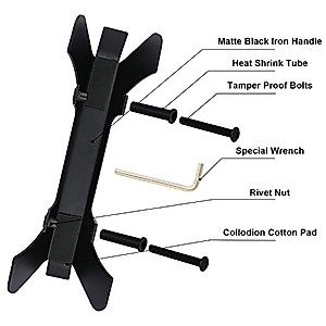 Sunluway Theft Deterrent Security Bracket Fit for Honda Generator EU2200i, EU2000i, EU2000i Companion, EU2000i Camo Generator 63230-Z07-010AH