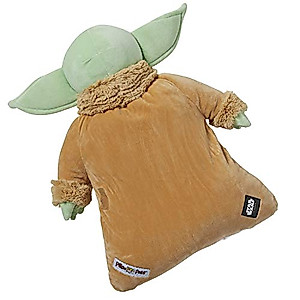 Pillow Pets The Child Grogu Stuffed Animal, Disney Star Wars The Mandalorian Plush Toy, Green