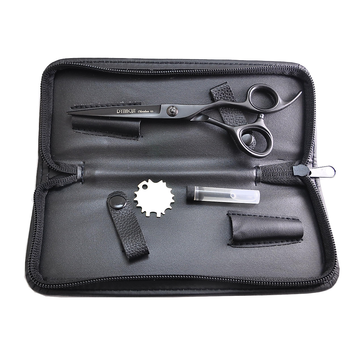 Professional Hair Scissors Salon Shears 6 Inch, Extremely Sharp 440C Blades, DynaCut Razor Sharp Haircutting Shears Hairdressing Scissors with Cleaning Oil and Leather Protection Sleeve