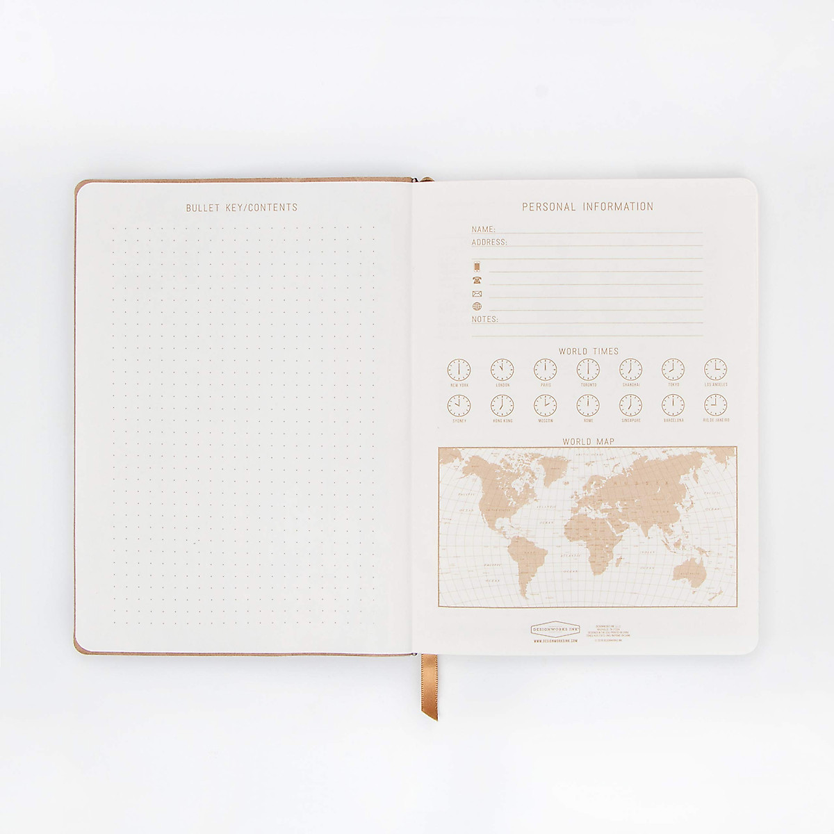 DesignWorks Ink Suede Flexible Cloth Journal Notebook with Lined Pages and Ribbon Bookmark for Work, Writing, Journaling - 5.75" x 8" Dusty Blush Pink Journal