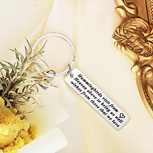 Kivosliviz Hummingbird Keychain Humming Bird Lover Keyring Gift for My Love Wishes Jewelry Hope Gift