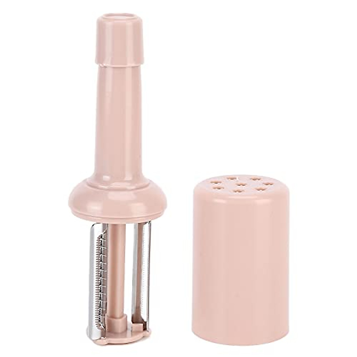 Vegetable Peeler,Kitchen Food Peelers,Household Peeler Bottle Shape Durable Fruit Potato Carrot Peeler Kitchen Tool Supplies Sharp Blades Easy Peeling(pink)