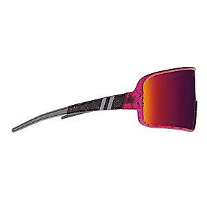 Blenders Eyewear Eclipse – Polarized Sunglasses – Wrap-Around Lens – 100% UV Protection – For Men – Stormation