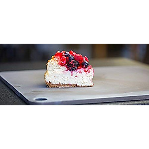 NerdChef Steel Stone - High Performance Pizza Baking | Made in USA (14.5" x 16" x 1/4") - (.25" Thick - Standard)