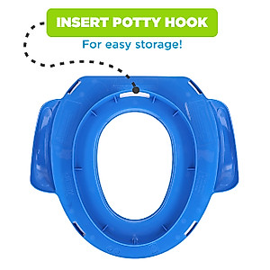 Nickelodeon Blue's Clues Soft Potty Seat and Potty Training Seat - Soft Cushion, Baby Potty Training, Safe, Easy to Clean