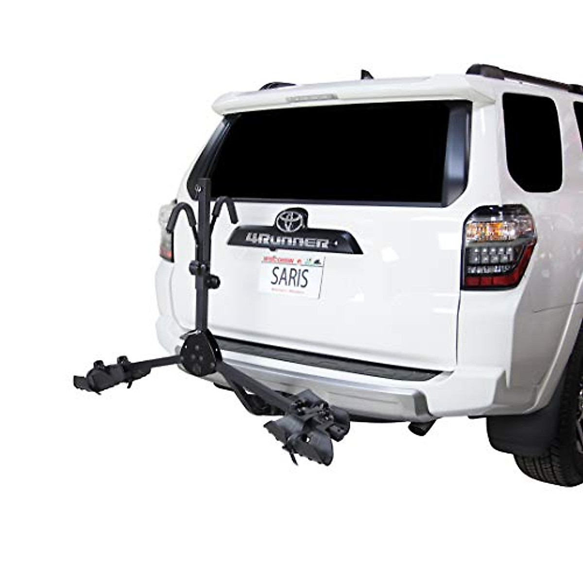 Saris Bicycle Racks, All Star Tray Style Hitch Rack, Mount 2 Bikes, Black