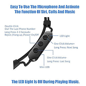 SICCOO Bluetooth Sleep Headphones Wireless Earbuds Soft in-Ear for Sleeping, 30 Hours Music Time Headsets for Insomnia,Side Sleeper - Black