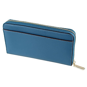 Kate Spade Staci Large continental wallet Saffiano Leather Dark Peacock