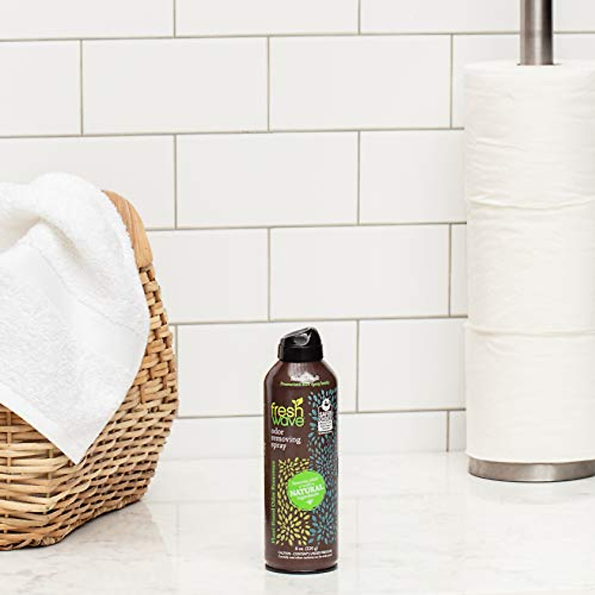 Fresh Wave Odor Eliminator Spray & Air Freshener, 8 oz. | Pack of 2 | Non-Aerosol, Fine Mist | Odor Absorbers | Safer Odor Relief | Natural Plant-Based Odor Eliminator | For Furniture, Fabrics & Trash