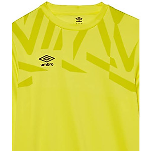 Umbro Unisex-Kid's Standard Splinter Goalkeeper Jersey, Yellow, Youth Large