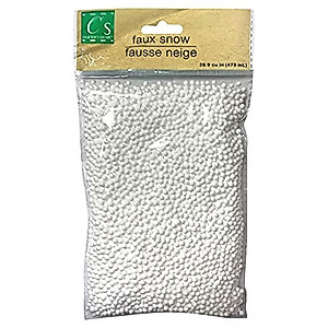 WLS Pint Jar Ornaments 4.375x2.5 Inch Plastic Snow Globe with Faux Snow DIY Bundle Exclusive SPADINA Fall Autumn Holiday Christmas Tree Decorations Shatterproof Bundle of Pack of 2