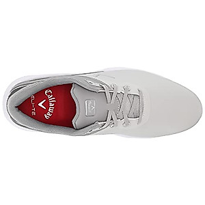 Callaway Footware Men's Golf Coronado v3 Sneaker, Grey/Charcoal, 14