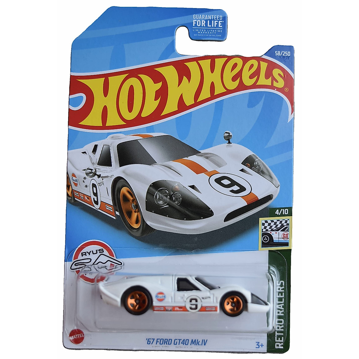 Hot Wheels '67 Ford GT40 Mk.IV