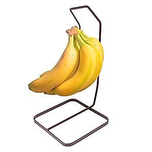 Francois et Mimi Bronze Rust-Resistant Iron Heavy-duty Banana and Headphone Holder; Fruit Tree Stand (Bronze Banana Holder)