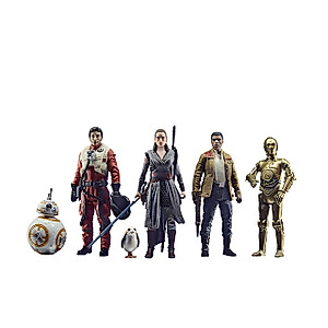 STAR WARS Celebrate The Saga Toys The Resistance Figure Set, 3.75-Inch-Scale Collectible Action Figure 6-Pack (Amazon Exclusive)