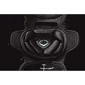 Evoshield Pro-Srz™ Upper Leg Guards - Black, Adult [15.5-17.5"]