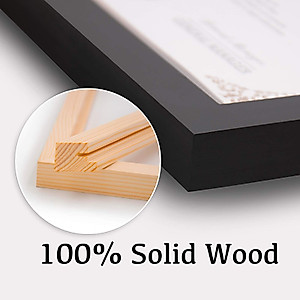 Egofine 5x7 Picture Frames Set of 4, Made of Solid Wood Covered by Plexiglass 3.5x5 and 4x6 with Mat or 5x7 without Mat, for Table Top Display and Wall Mounting Photo Frame White