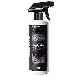WASH&WHIPS Sonoma Ceramic Coating Spray 9H - Easy to Apply, No Cure Time - Protect from Sun Rays Chemical Stains, Hydrophobic with a Glossy Shine & Finish - Cars, Rv’s, Motorcycles & Boats - 16 fl oz