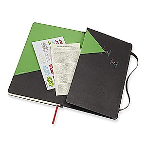Moleskine Limited Edition Star Wars Notebook, Hard Cover, Large (5" x 8.25") Ruled/Lined, 240 Pages
