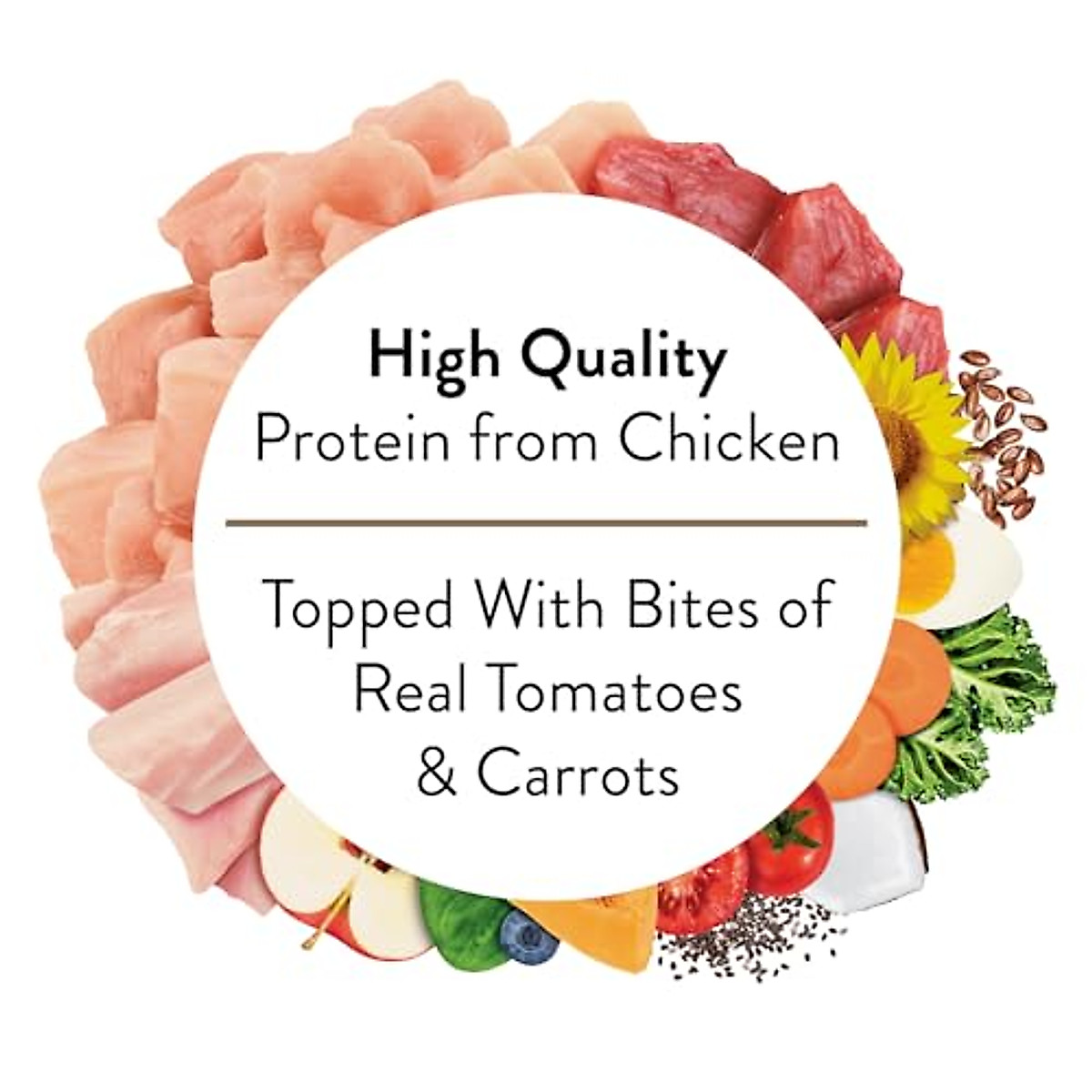 NUTRO ULTRA Adult Grain Free Soft Wet Dog Food, Chicken Entrée Paté with Tomatoes & Carrots, (24) 3.5 oz. Trays