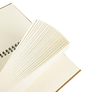 TOP-Pindu Spiral Sketchbook Pad, Blank Scrapbook, Art Drawing Book, 120 Pages/ 60 Sheets 140gsm (A4)
