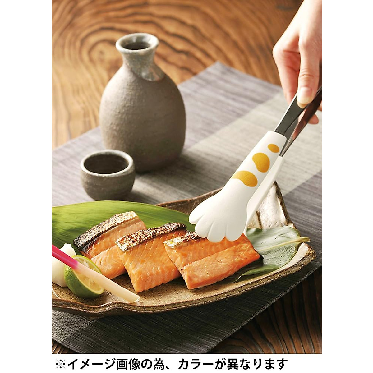 Tanabe Metal Fittings 9.5-Inch Pink Noodle and Pasta Tongs