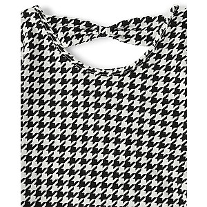 The Children's Place,and Toddler Girl Long Sleeve Fashion Shirts 4-Pack,Black | Classic RED 1 | Large Roses_Black | Rocker Plaid_Simply White,18-24 Monts