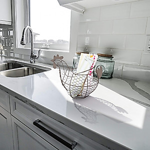 Tag 204829 Farmhouse Chicken Wire Basket, 9.6 x 11.25 x 6.7, Antique Finish