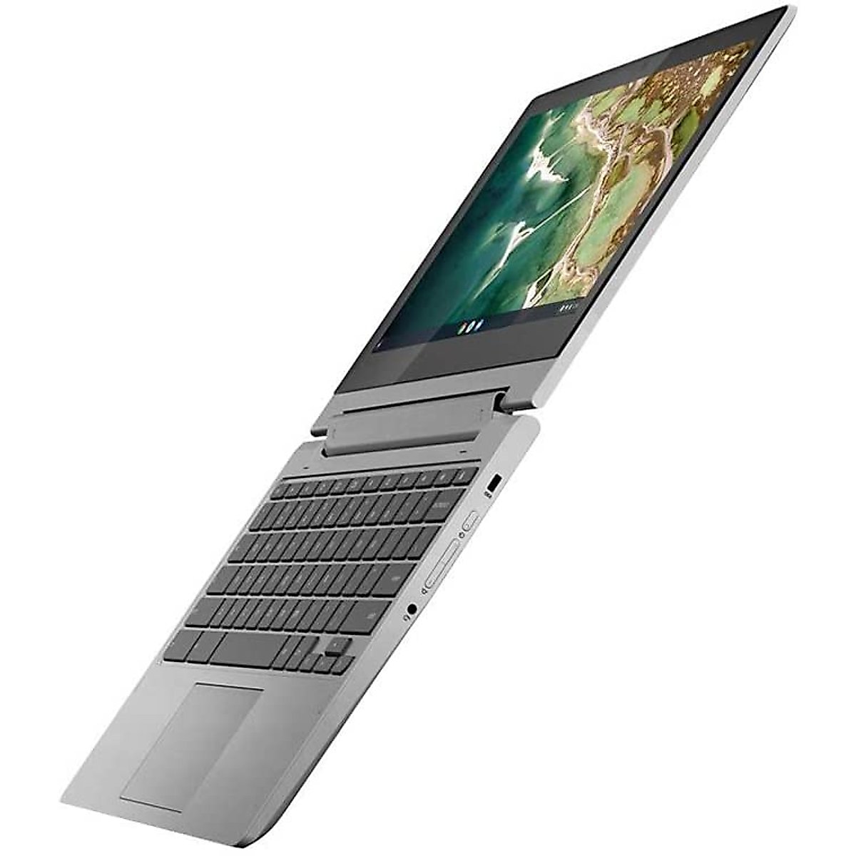 Lenovo 2022 Chromebook Flex 3, 2-in-1 11.6" HD Touchscreen for Business and Student Laptop, MediaTek MT8173C CPU, 4GB LPDDR3, 32GB eMMC, PowerVR Graphics, Webcam, Chrome OS, Grey, 128GB USB Card