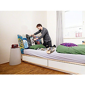 Bosch Home and Garden IXO Battery Screwdriver Set Angle and Eccentric Accessories, 10 Bits, USB Charger, Foam Case, 3.6 V, 1.5 Ah, Black, Green, Red