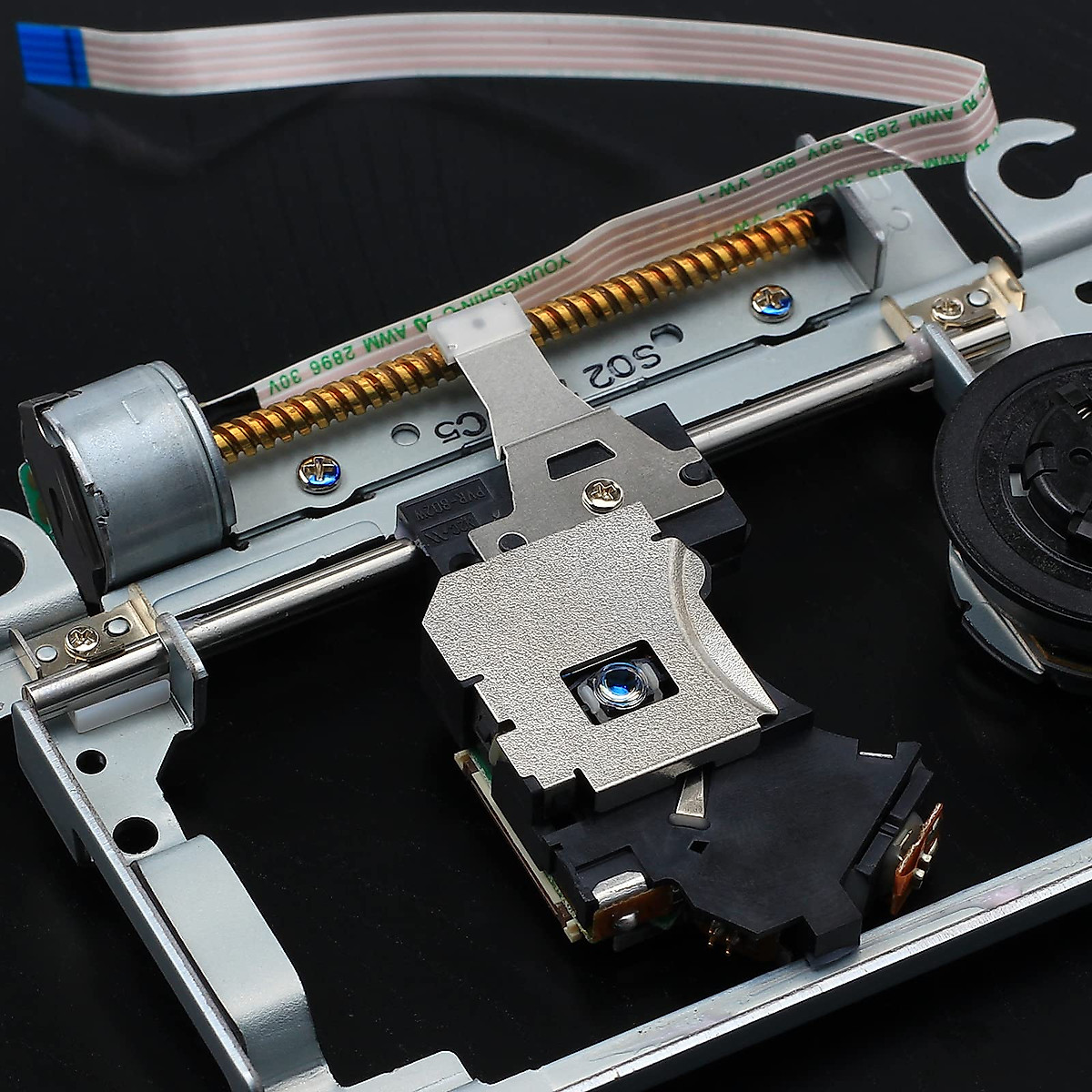 JOLANCO TDP182W Laser Deck Optical Drive Assembly for PS2 Slim SCPH-79000 7900X 7900# Series Sony Playstation 2 Slim Game Console Replacement,with Opening Tool